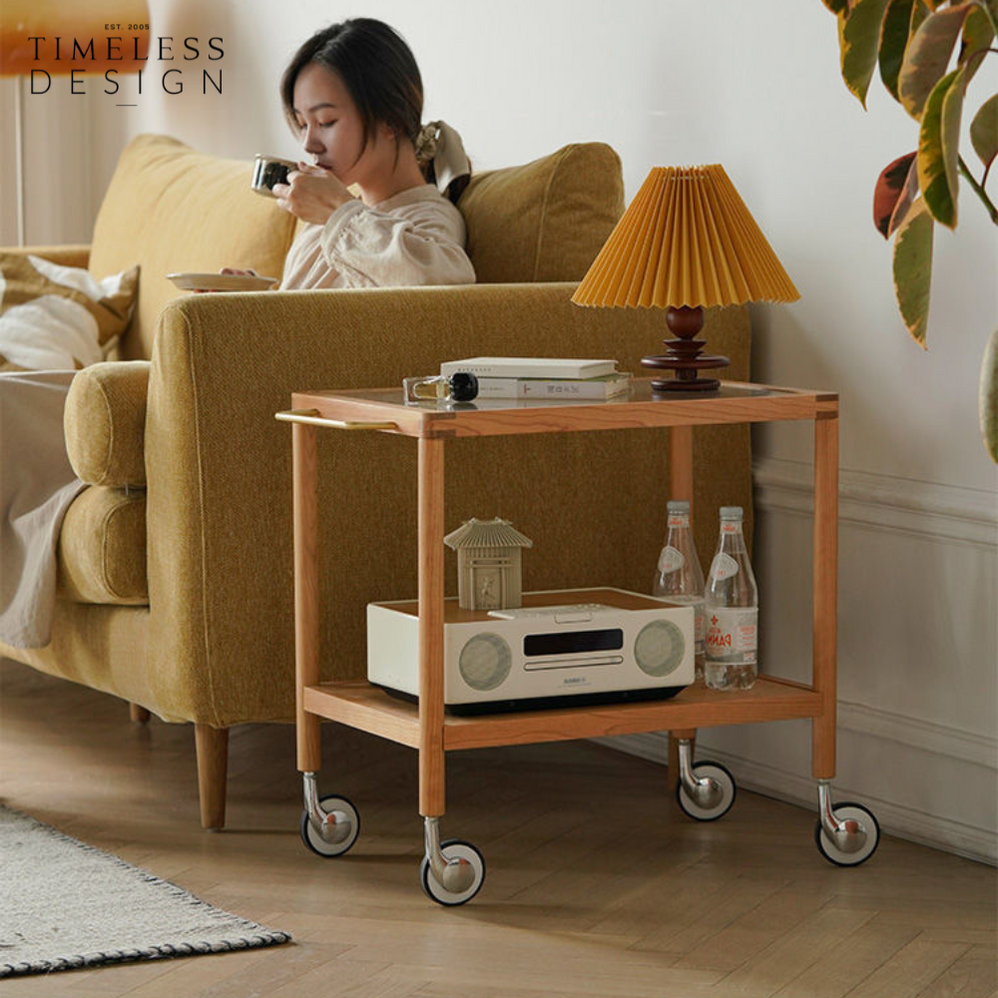 Solid Wood Kitchen Cart l Timeless Design Furniture — Timeless Design ...